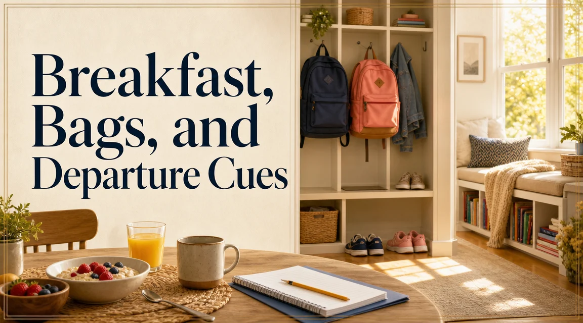 Breakfast, Bags, and Departure Cues: A Simple System for Smoother ...
